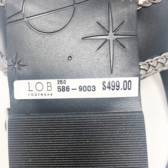 Lob Footwear | Shoes | New Lob Footwear Black Leather Sandalssize 7 ...